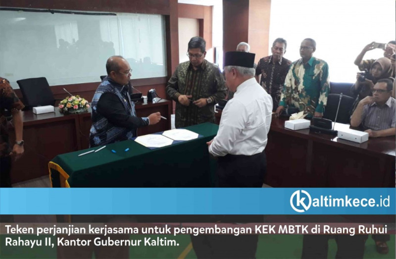 Proyek KEK Maloy, Kutim Gandeng Perusda MBS - Kaltim Kece