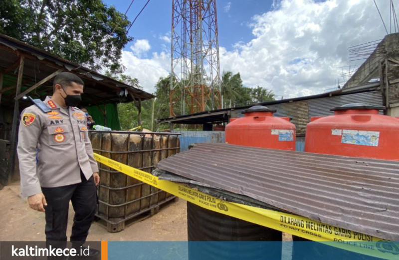 Tersingkap Penimbunan 17.000 Liter Pertalite Senilai Rp 130 Juta di Samarinda - Kaltim Kece
