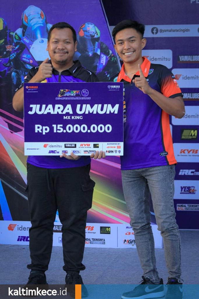 Candra Hermawan Bawa Yamaha Aditama Juara Umum MX King Open - Kaltim Kece