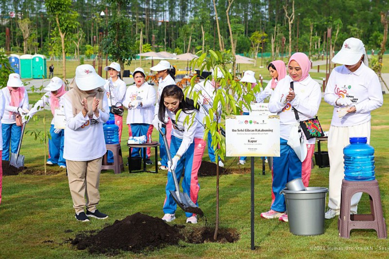 Jejak Aksi Hijau Selvi Ananda di IKN - Kaltim Kece